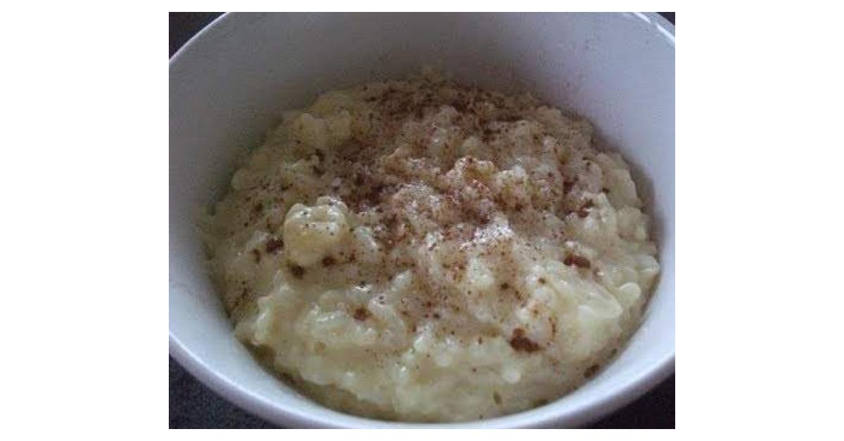 Creamed Rice Low Fat by guest. A Thermomix ® recipe in the category ...