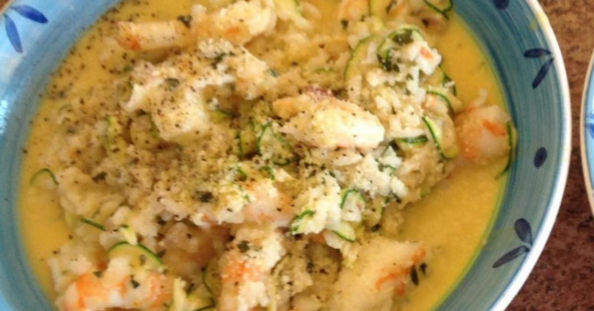 Garlic prawn risotto for 2 by ebaquilter. A Thermomix ® recipe in the ...