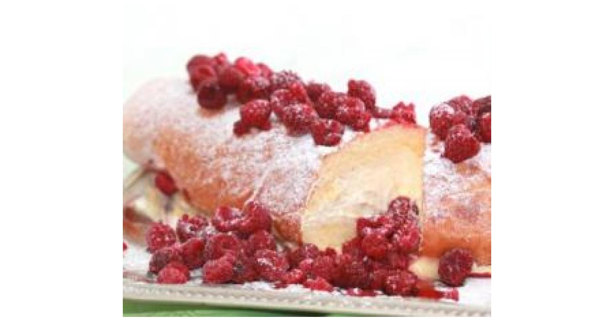 Lemon Butter and Rasberry Sponge Roulade by Thermomix in Australia. A ...