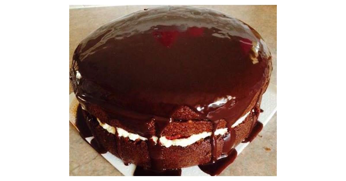 Chocolate Raspberry Drizzle Cake by Jen Hanna. A Thermomix ® recipe in ...