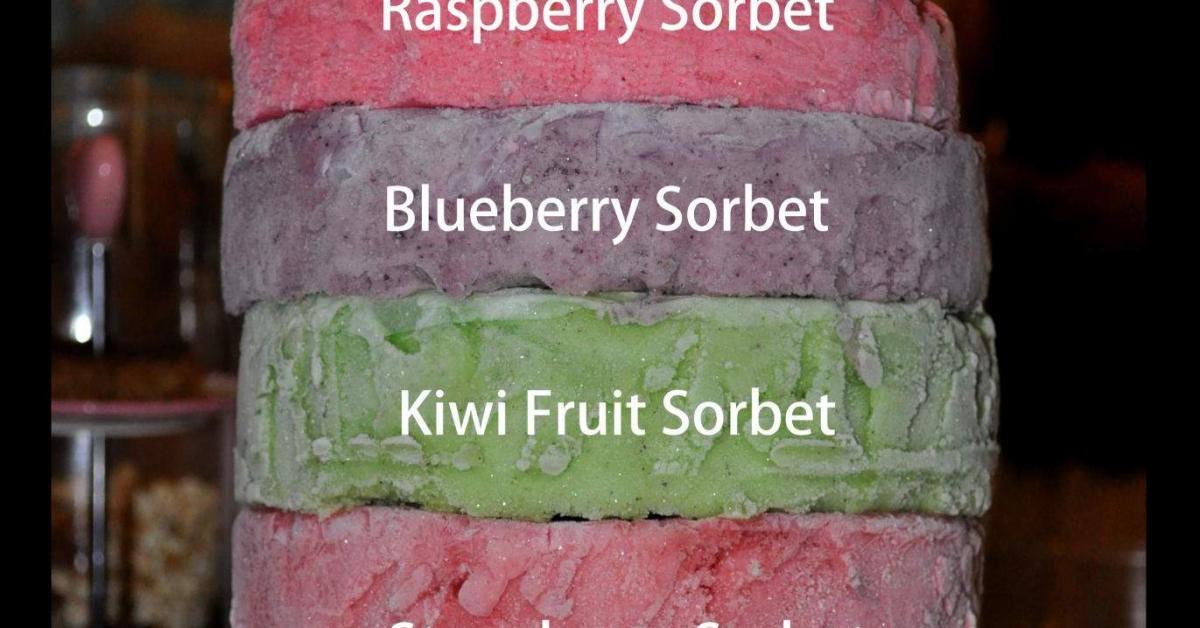 Charlie's Rainbow Sorbet Cake by guest. A Thermomix ® recipe in the ...