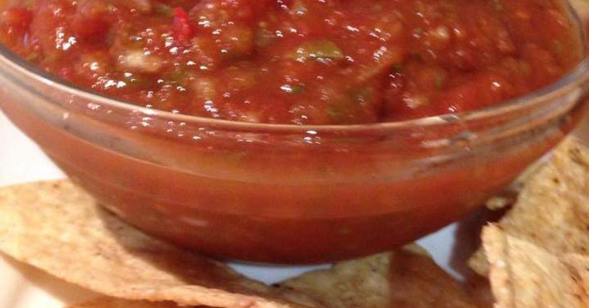 Authentic Salsa Dip by Malibu Barbie. A Thermomix ® recipe in the ...