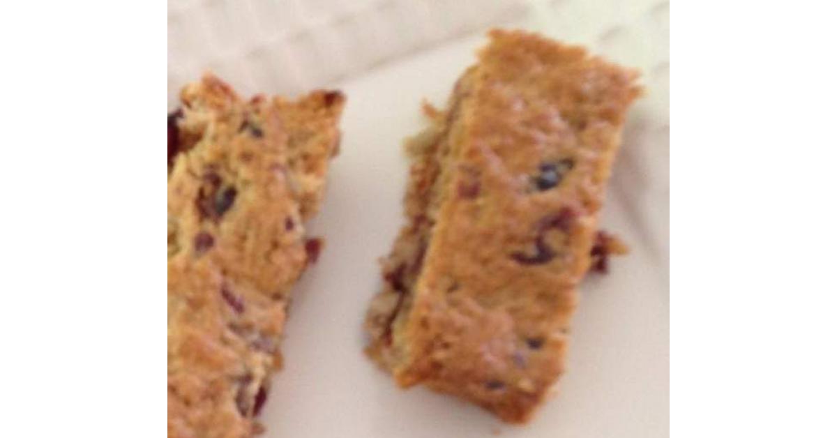 Cranberry Muesli Slice by Janene Burns. A Thermomix ® recipe in the ...
