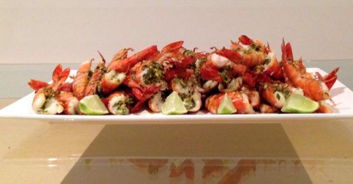 Neil Perry's Charcoal Roast King Prawns by guest. A Thermomix ® recipe ...
