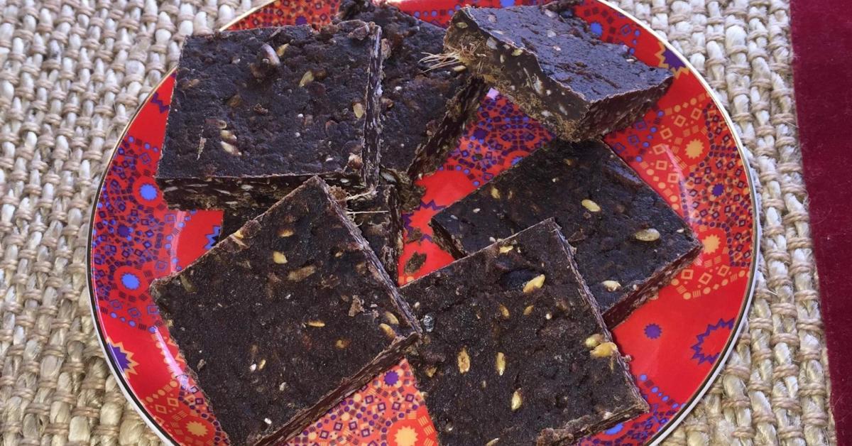 Carob ginger slice by Thermoman777. A Thermomix ® recipe in the ...