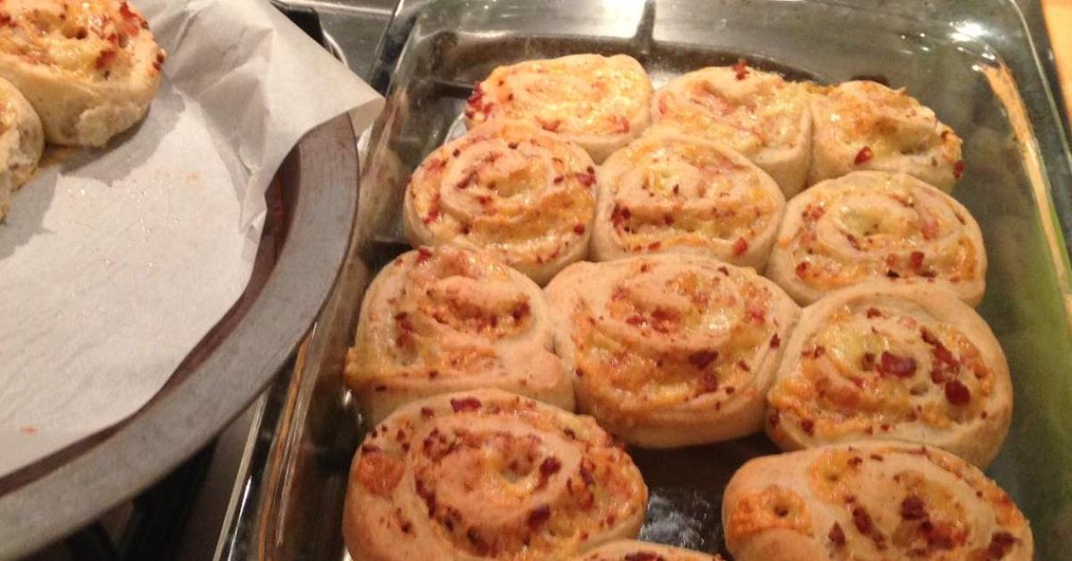 Cheese and Bacon Scrolls by guest. A Thermomix ® recipe in the category ...