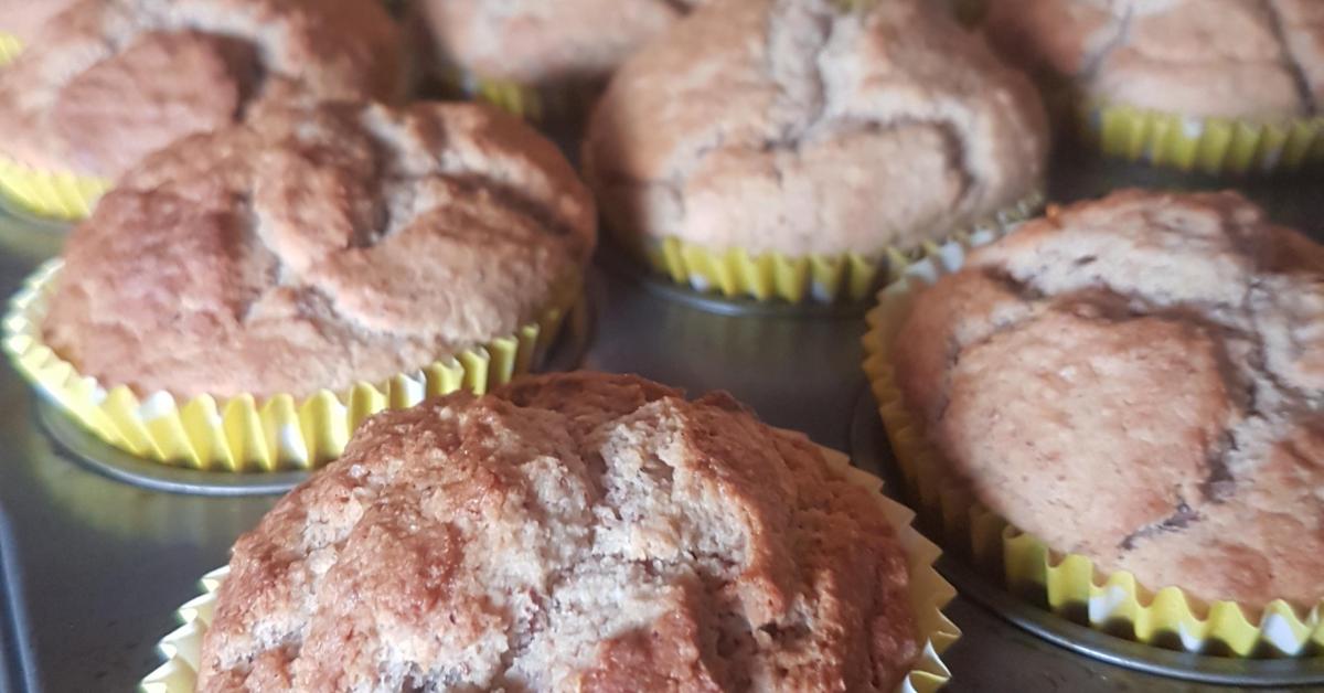 Banana Muffins using leftover Almond Pulp from Almond Milk (vegan) by ...