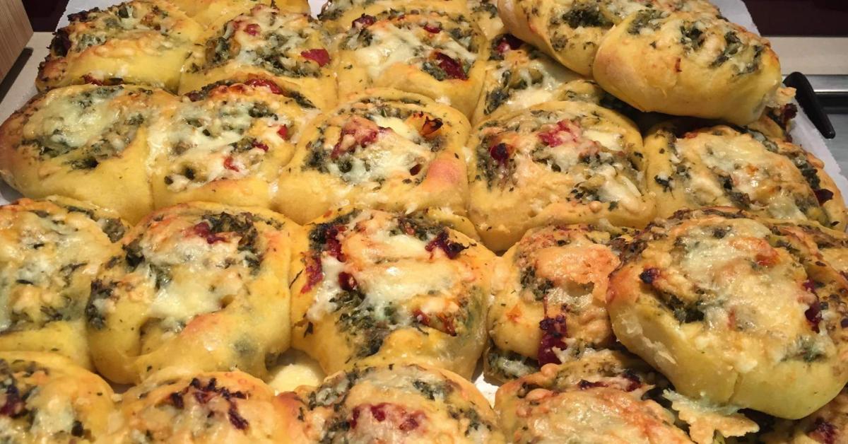 Variation of Savoury Scrolls with Pumpkin Dough by kmcgibbon. A ...