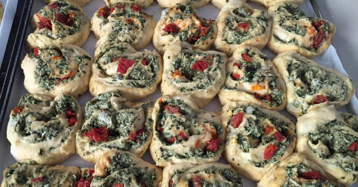 Variation of Savoury Scrolls with Pumpkin Dough by kmcgibbon. A ...