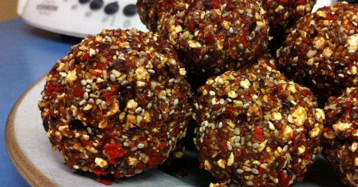 Super Food Snack Balls by ThermomanCooks. A Thermomix ® recipe in the ...