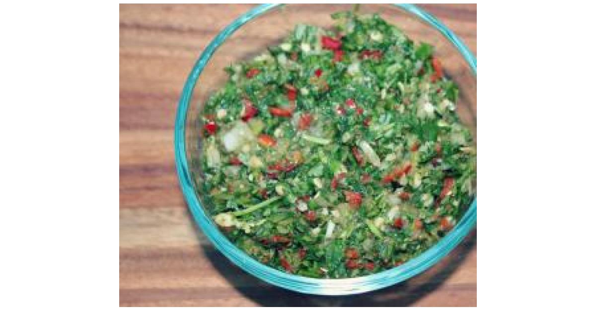 Pebre - Chilean Chile Pepper Salsa by guest. A Thermomix ® recipe in ...