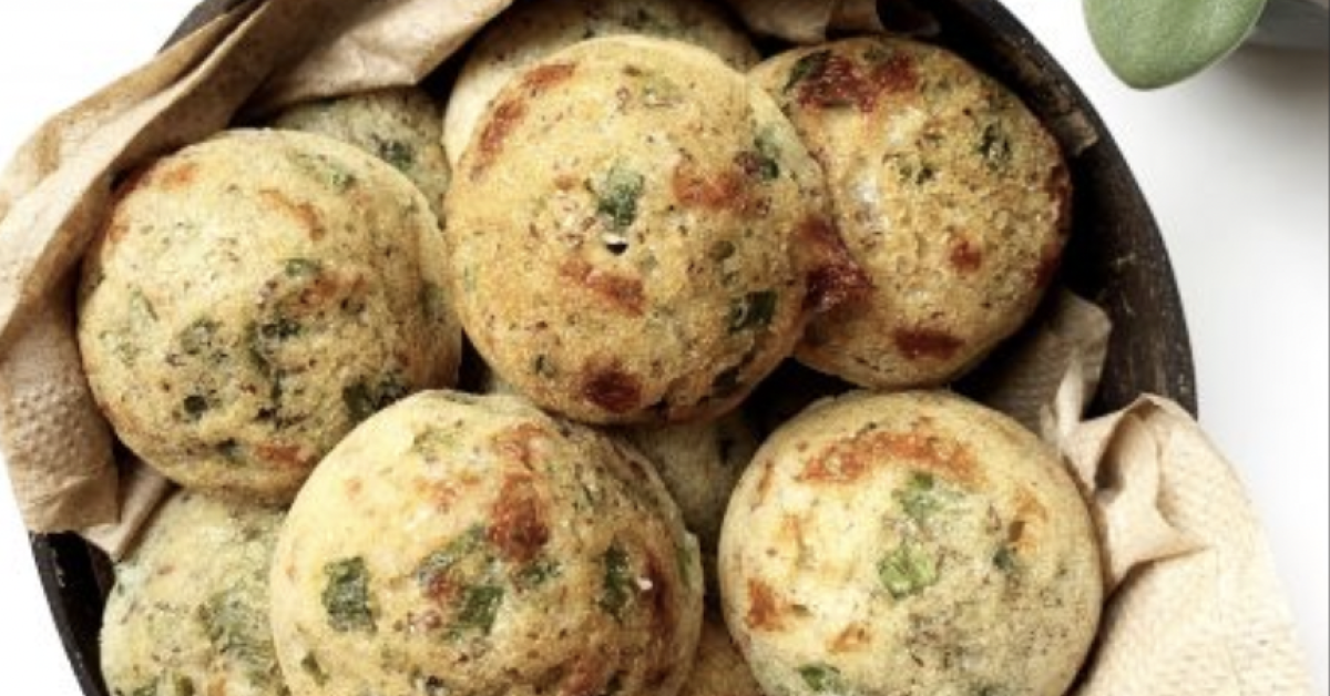 Brazilian Cheese, Bacon & Chive Puffs by Rochelle Vella Virtual ...