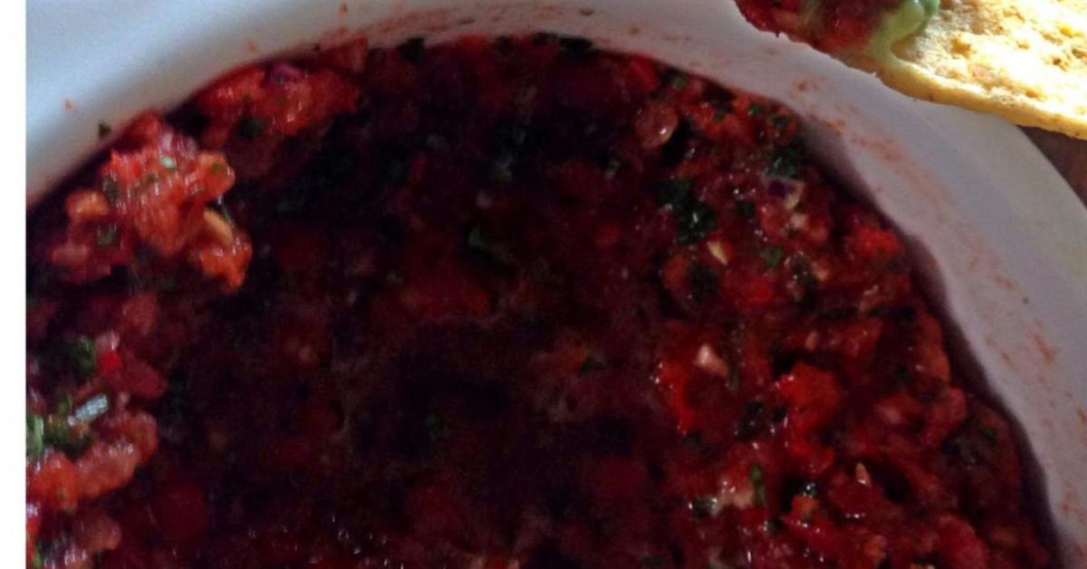 Fresh Spicy Capsicum Salsa by ArwensThermoPics. A Thermomix ® recipe in ...