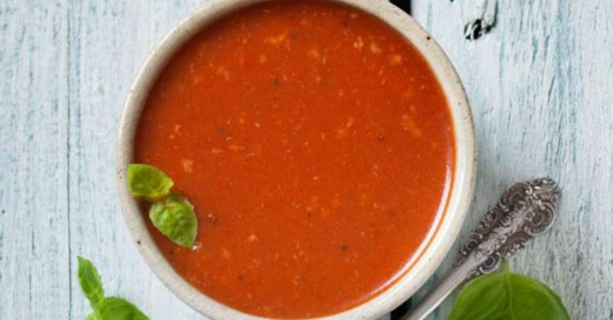 Roasted Tomato & Red Pepper (Capsicum) Soup by Thermomix Diva. A ...