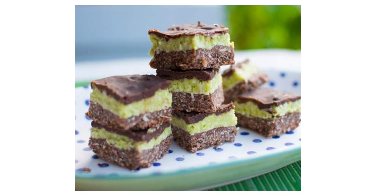 Raw Peppermint Slice (gluten free, paleo, dairy free, FODMAP friendly ...