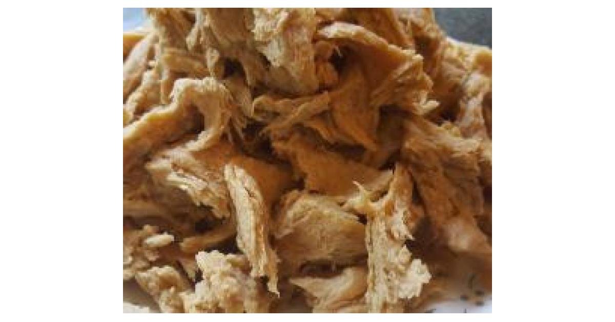 Shredded chicken style seitan (vegan meat) by obiii. A Thermomix ...