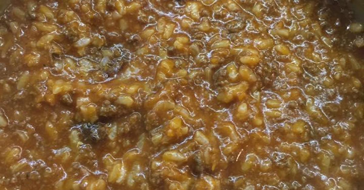 Janny’s Minced Beef Risotto by Butter-Fly. A Thermomix ® recipe in the ...