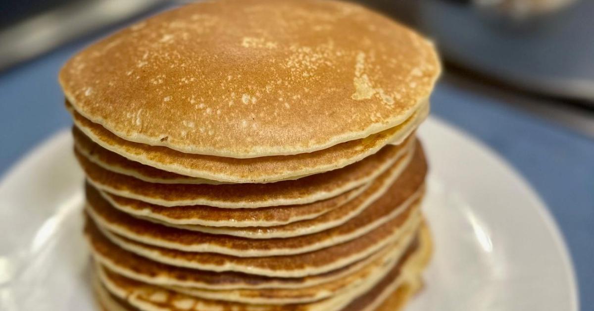 Perfect Pancake Stack by highvibeeveryday. A Thermomix ® recipe in the ...