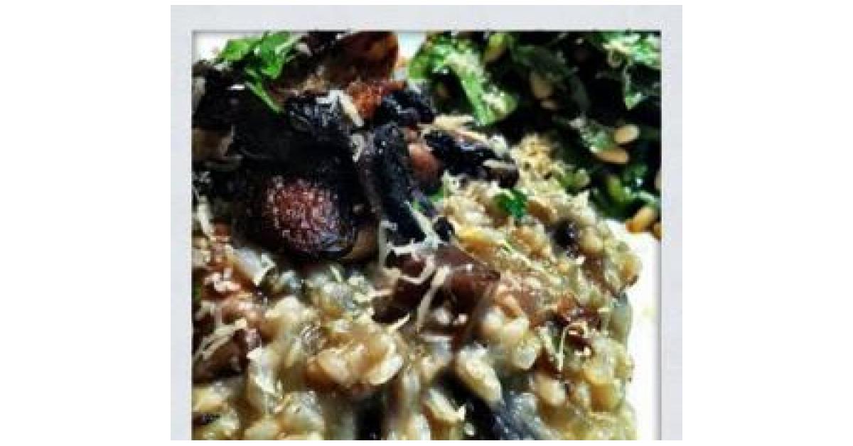Jamie Oliver's Oozy Mushroom Risotto by Shadarley. A Thermomix ® recipe ...