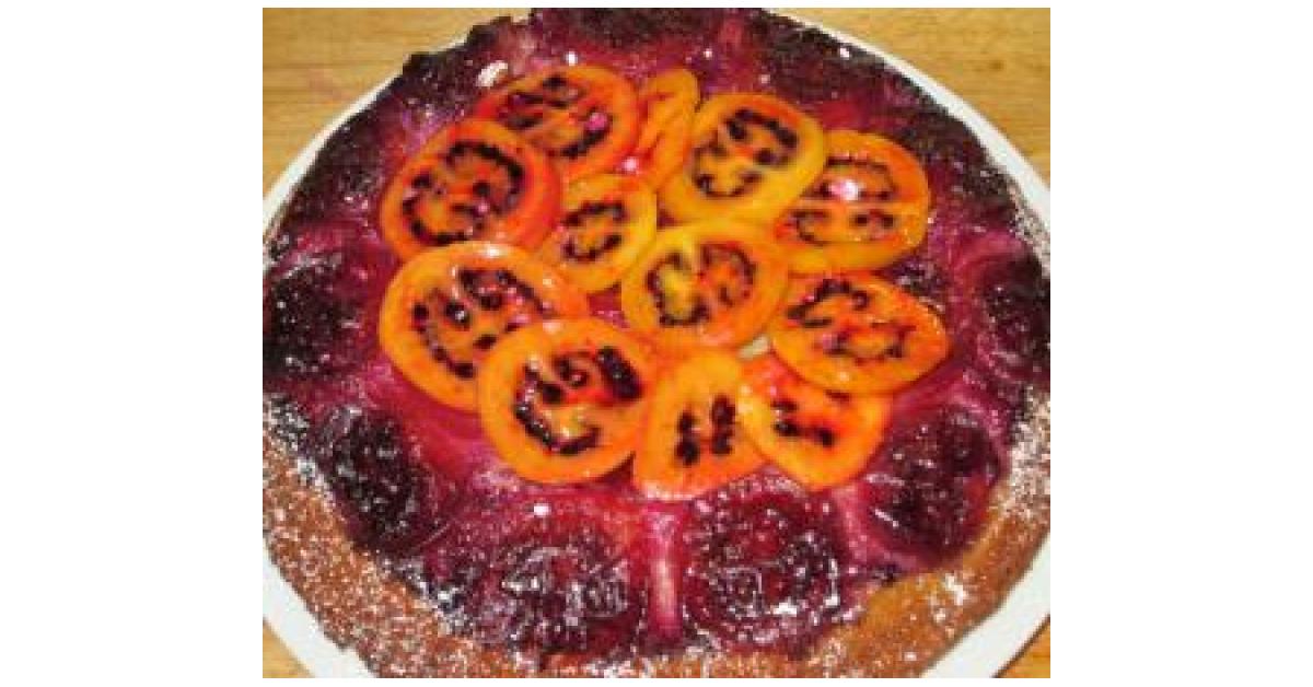 Upside Down Tamarillo Cake by Nikki Banks. A Thermomix ® recipe in the ...