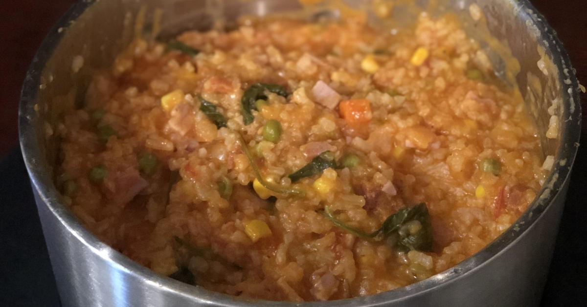 Variation Chicken, Chorizo & Mushroom Risotto by jemmakate. A Thermomix ...