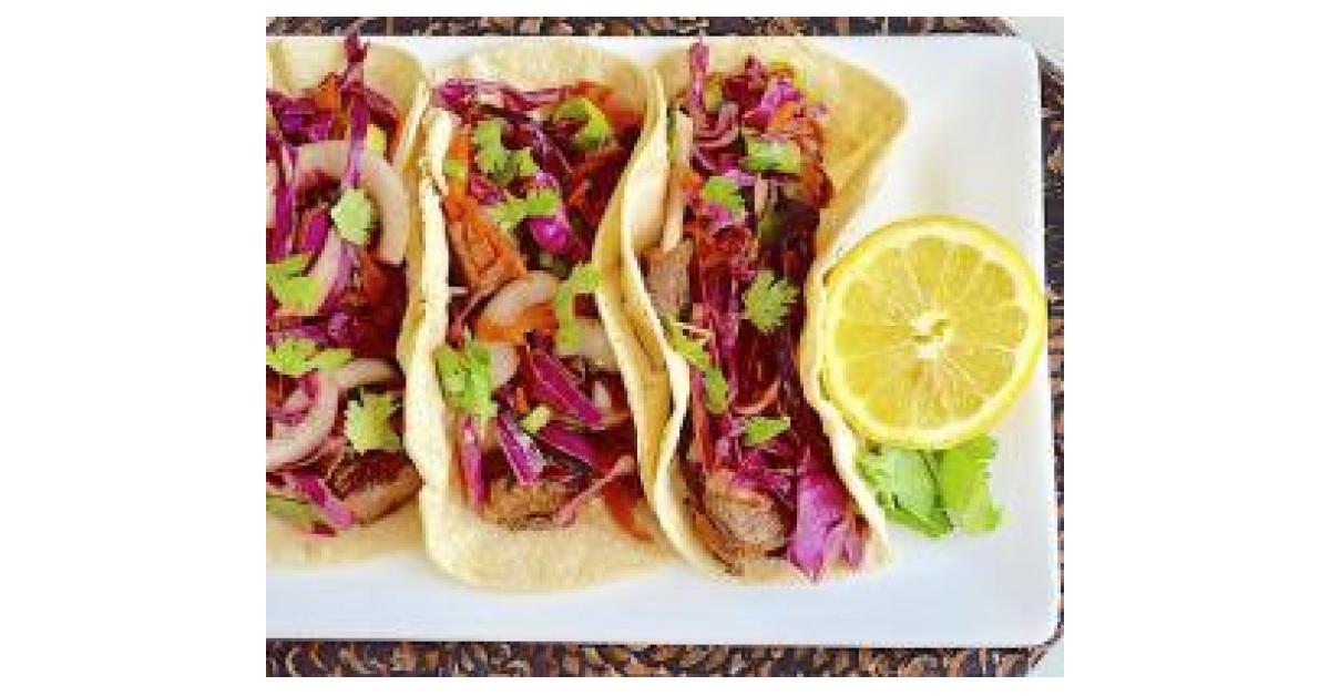 Korean Short Rib Tacos with Carrot & Red Onion Slaw by Cynnderela. A ...