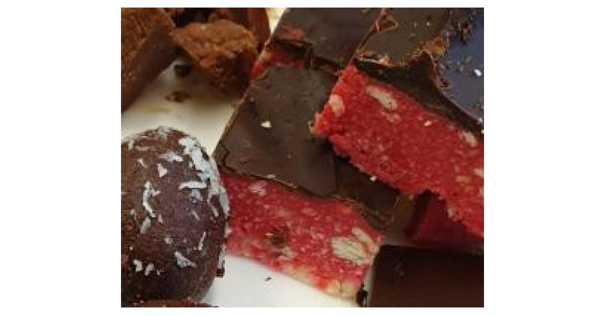 Cherry Ripe Slice-NO BAKE by susievs. A Thermomix ® recipe in the ...