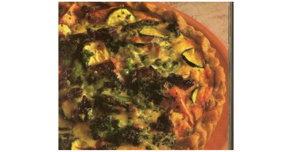 Summer Vegetable Flan by nicky parsons. A Thermomix ® recipe in the ...