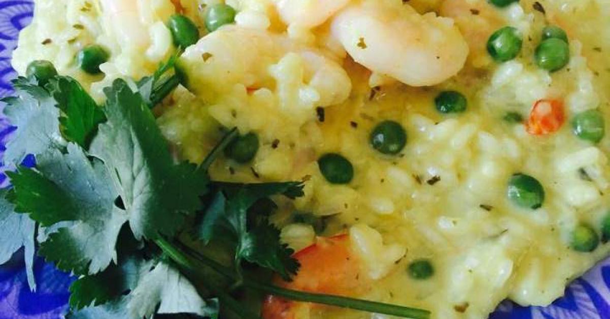 Thai inspired prawn risotto by guest. A Thermomix ® recipe in the ...