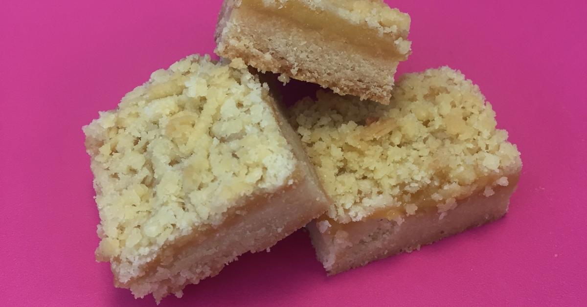 Lemon curd shortbread slice by CaityBaileyW. A Thermomix ® recipe in ...
