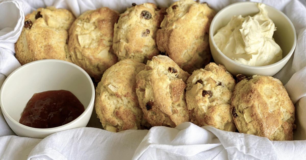 Apple scones or scone ring by Vidonoghue. A Thermomix ® recipe in the ...