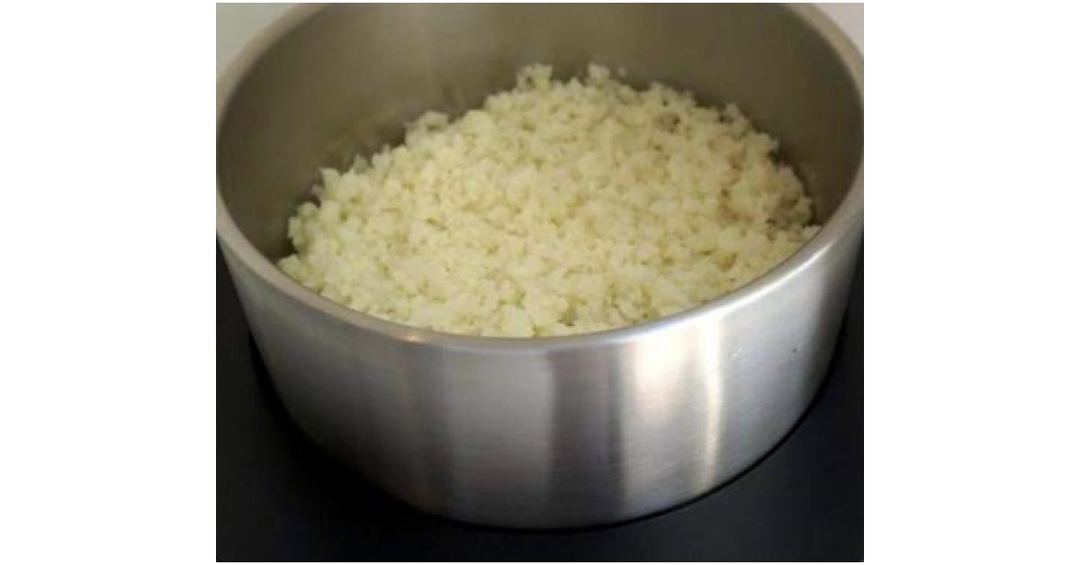 Duo Rice; Boiled Rice and Steamed Cauliflower Rice by Emma Eichler. A ...