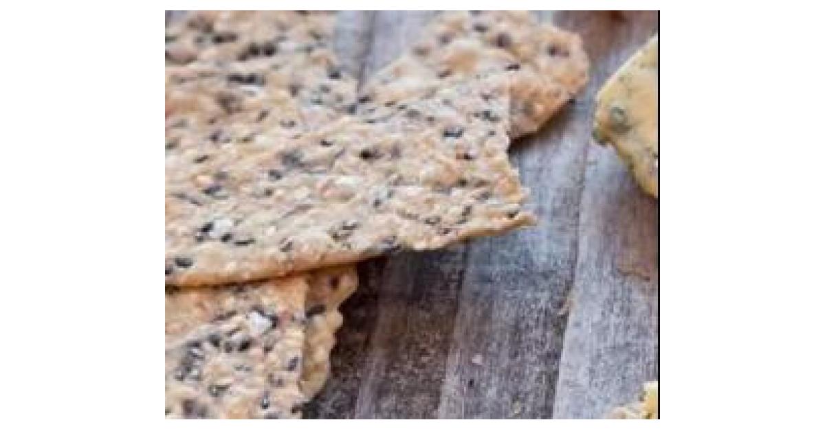 Black Seasame Crackers by jmareet. A Thermomix ® recipe in the category ...