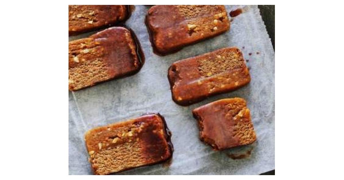 Snickers Slice - sugar (fructose) free by Therm o Naturale. A Thermomix ...