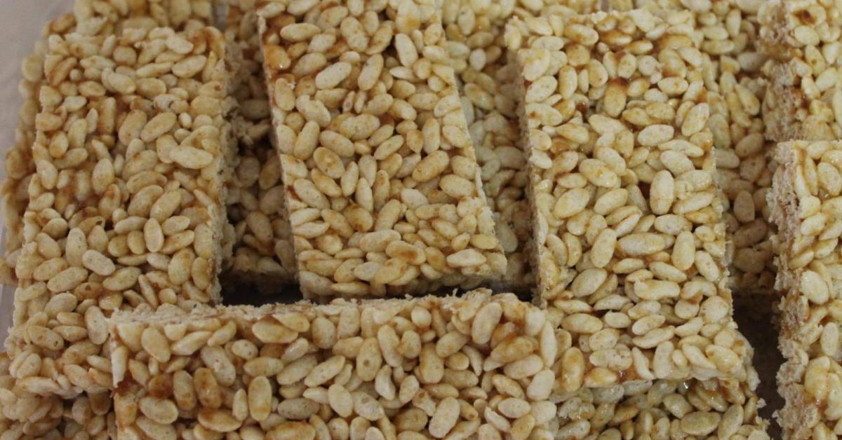 Healthy LCM style Puffed Rice Bars by mindy81. A Thermomix ® recipe in ...