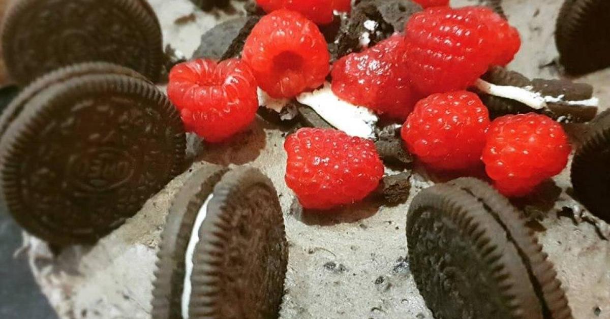 Vegan Oreo No Bake Cheesecake with Choc Ripple Base by Kirstenw2. A ...