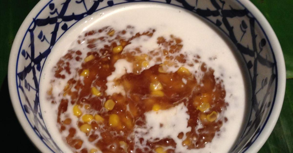 Tapioca and Corn Pudding by Pattama Dyson. A Thermomix ® recipe in the ...