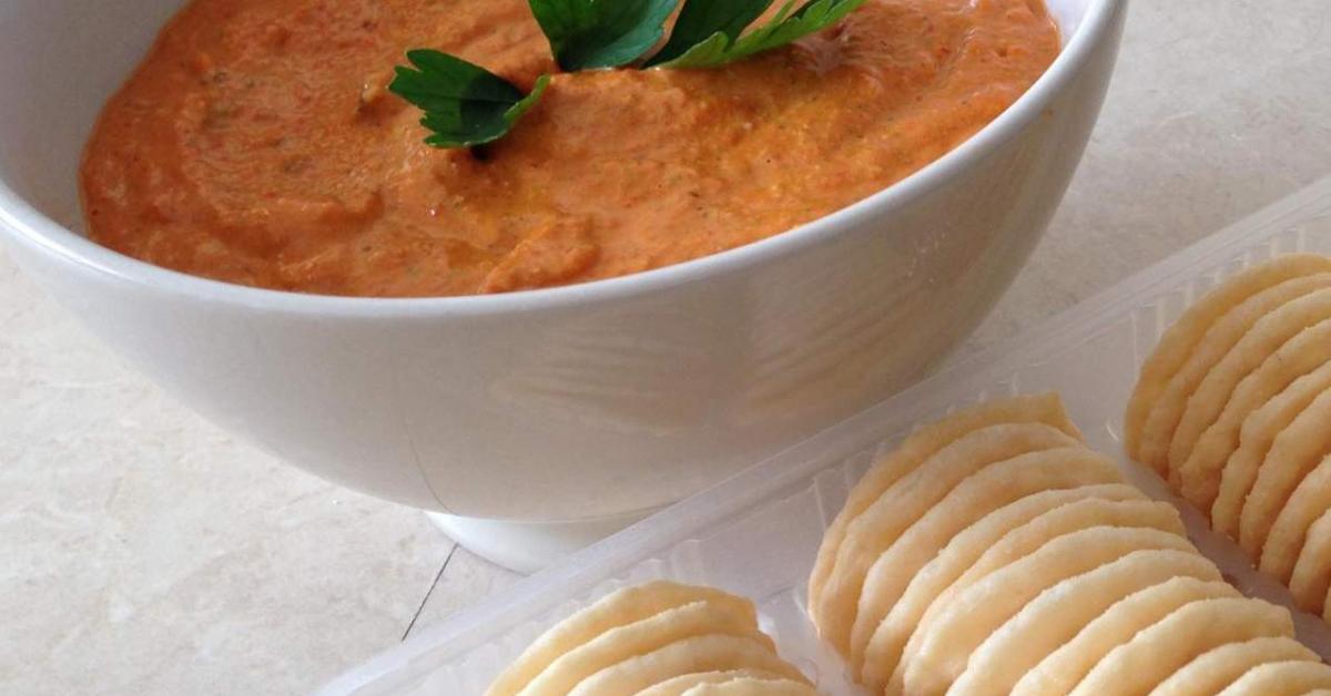 Gluten free, Dairy free Roasted Capsicum Dip by guest. A Thermomix ...