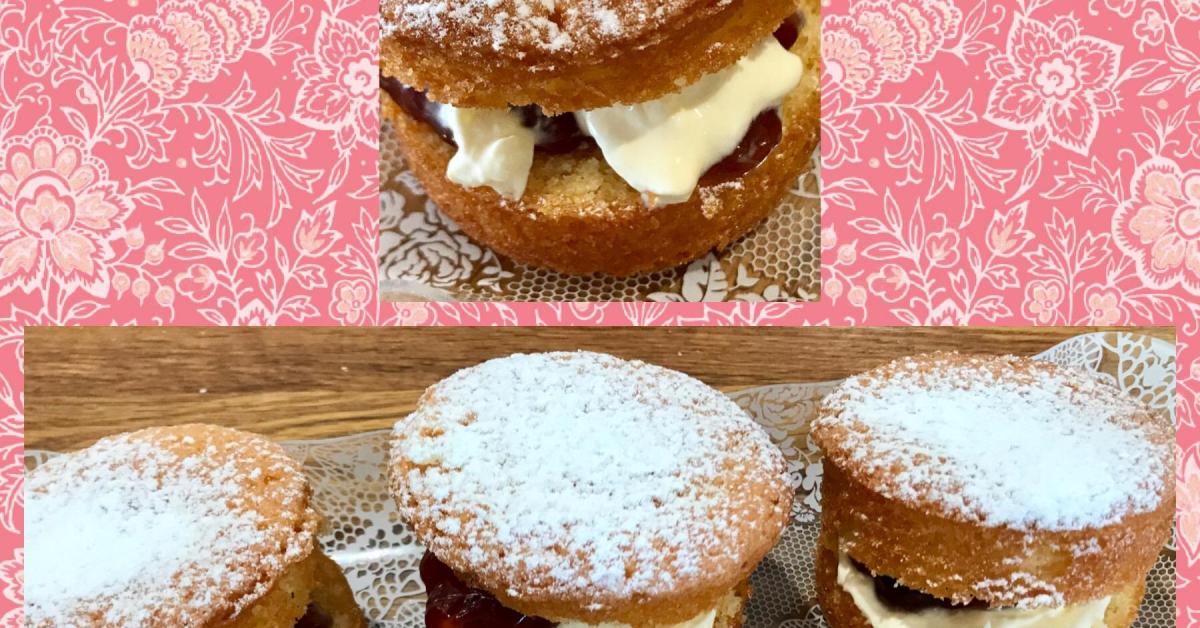 Jam and cream tea cakes by thermifyme. A Thermomix ® recipe in the ...