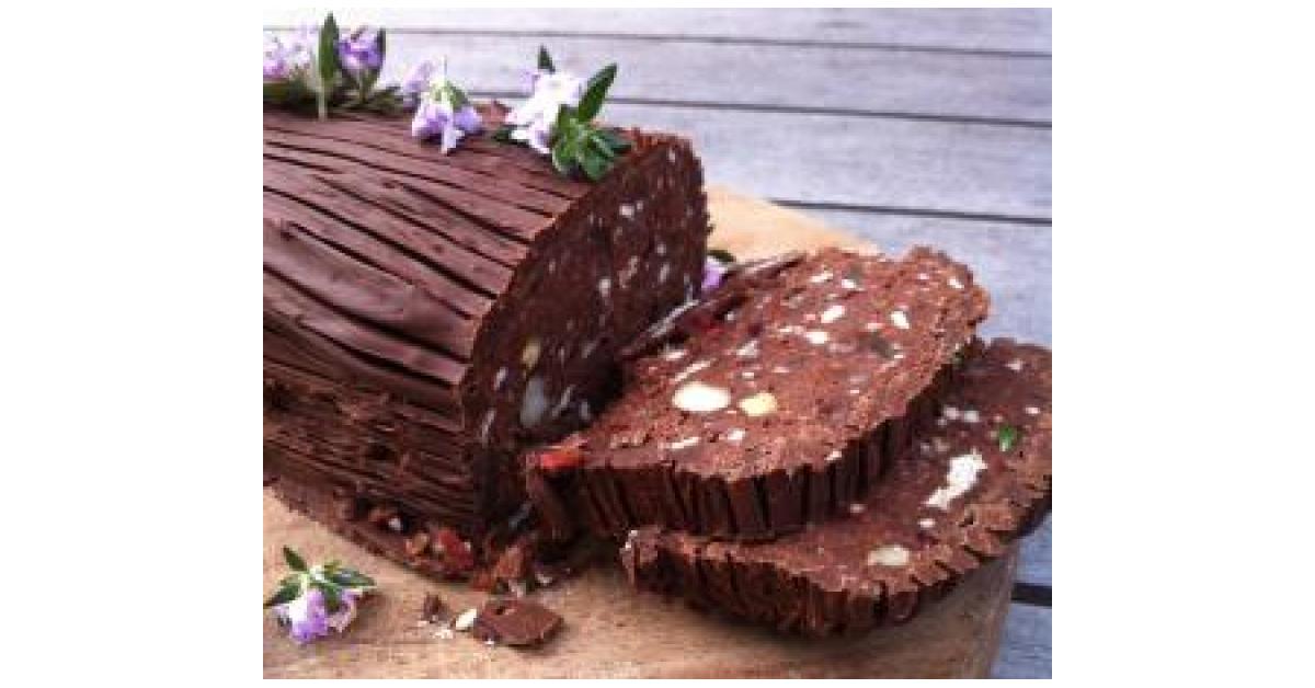 Easter Chocolate Log by guest. A Thermomix ® recipe in the category ...