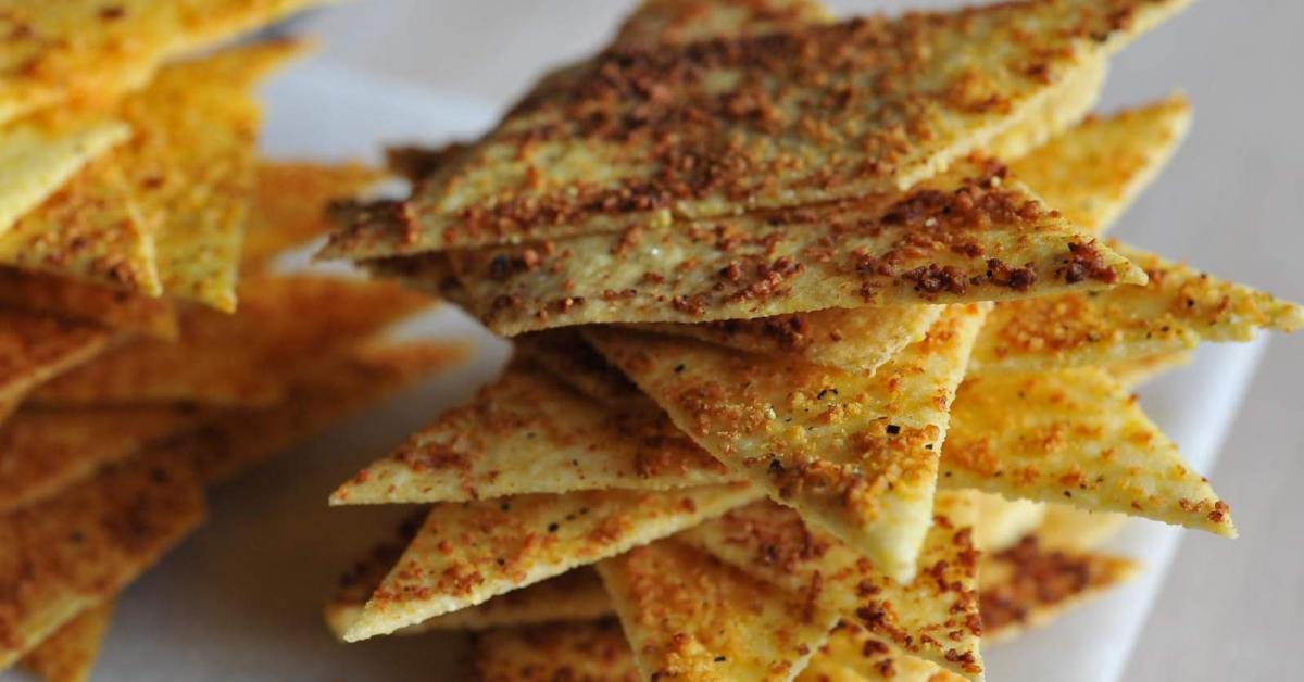 Polenta Crackers with Spicy Mexican Topping by foodieforever. A ...