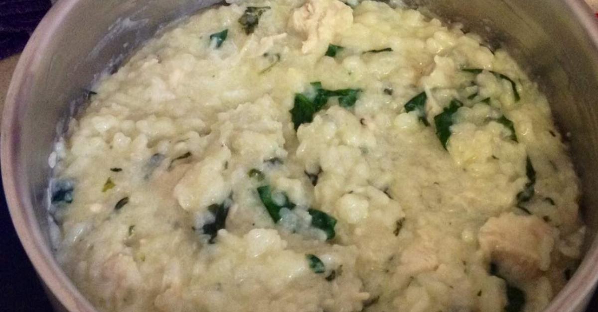 Chicken and Spinach Risotto by oMo. A Thermomix ® recipe in the ...