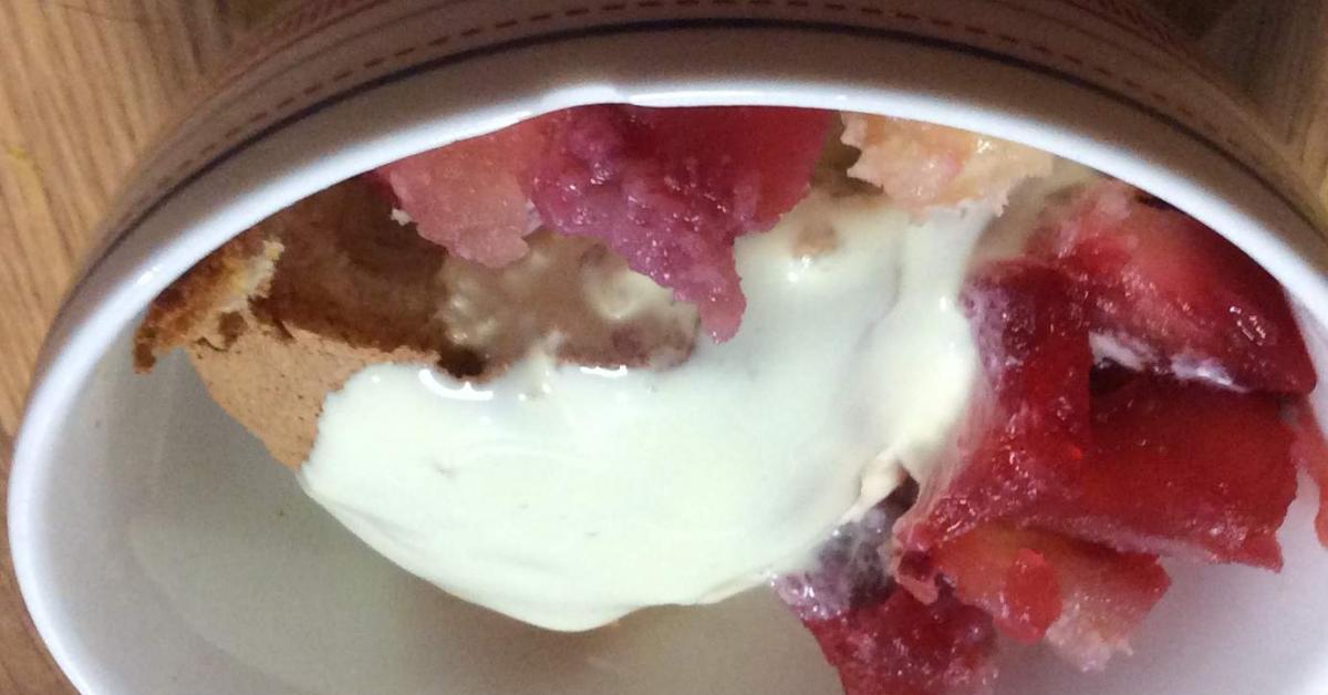 Apple and Raspberry Sponge Pudding by Magpie52. A Thermomix ® recipe in ...