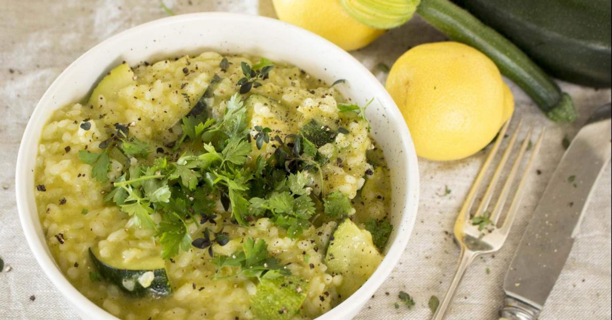 Lemon, Leek & Zucchini Risotto by ArwensThermoPics. A Thermomix ...