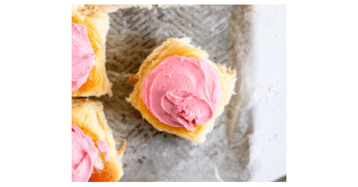 Pink Iced Buns - Cloudy Kitchen by chloewaru. A Thermomix ® recipe in ...